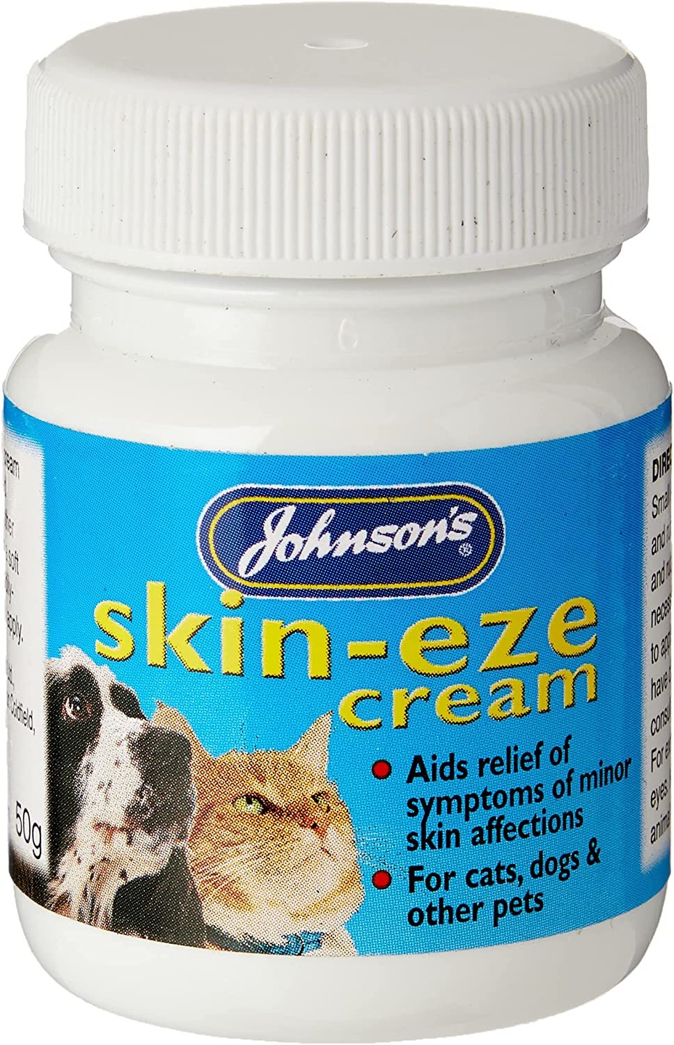Johnson's Skin-eze Cream for Dogs, Cats & Pets