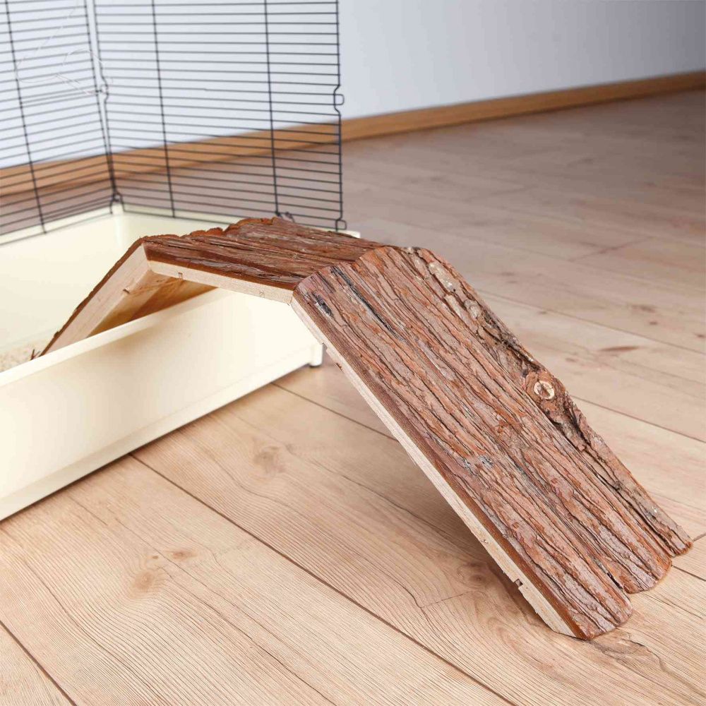 Trixie Natural Wood Bridge for Small Animals 63 x 18 x 15cm