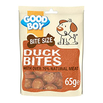 Good Boy Duck Bites 65g - Dog Treats