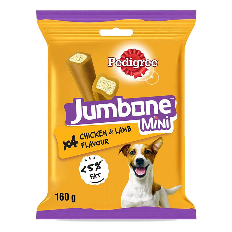 Pedigree Mini Jumbone Chicken & Lamb 4 Pack