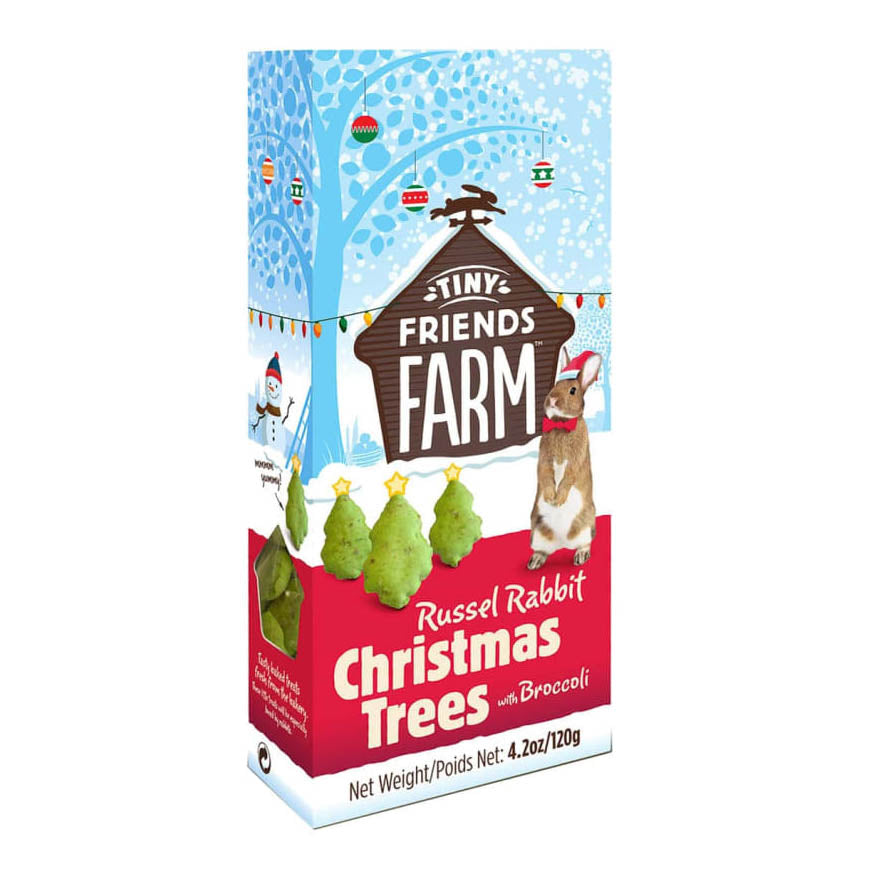 Supreme Tiny Friends Russell Rabbit Christmas Trees with Broccoli